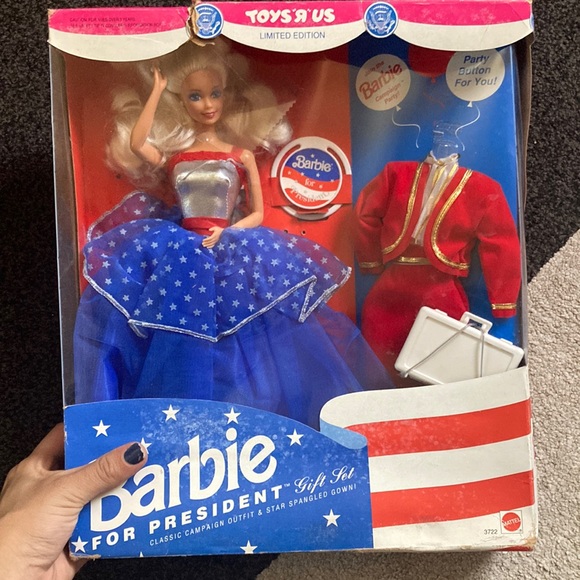 Barbie | Toys | 991 Barbie For President Still In Original Packaging ...